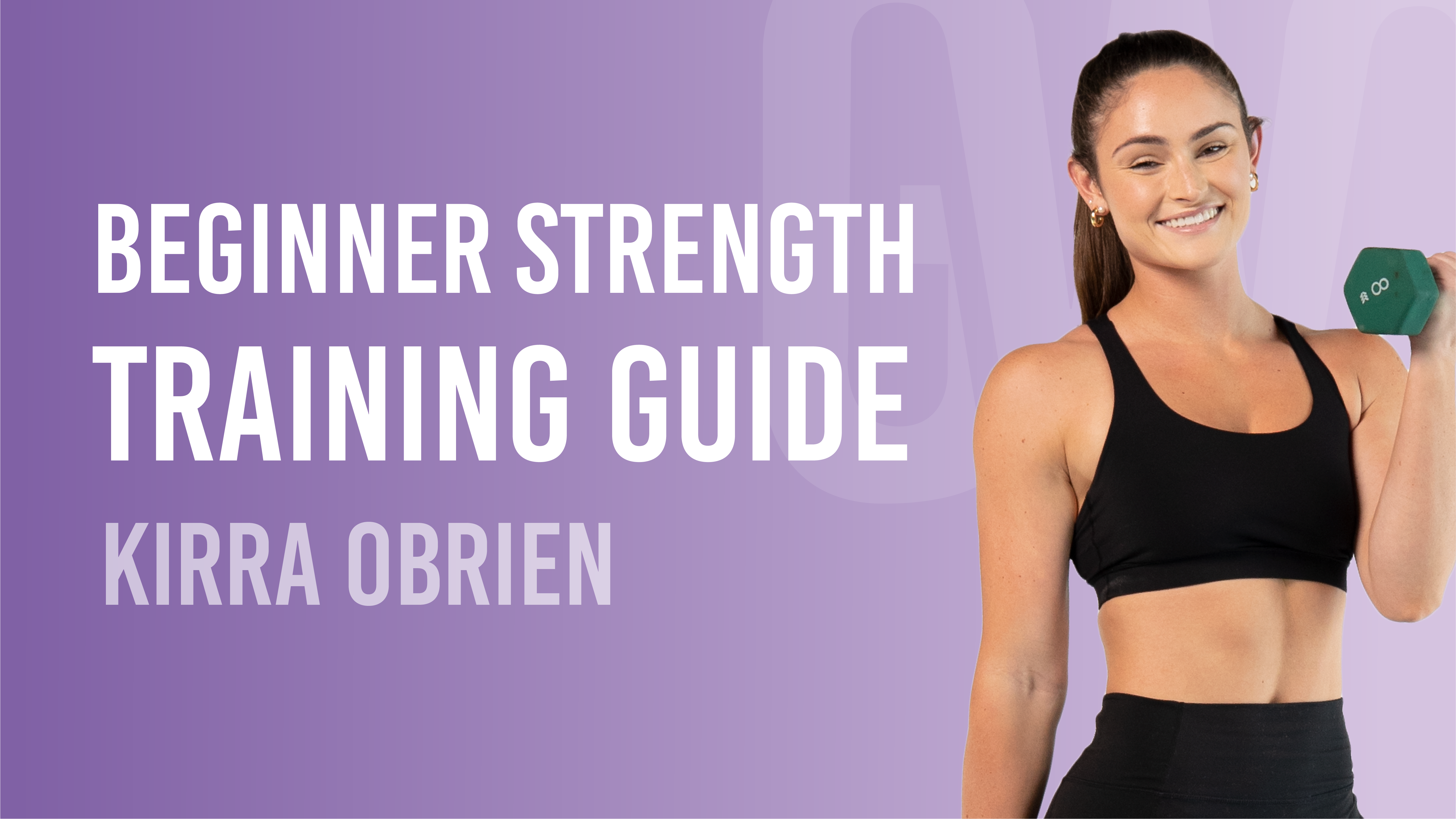 BEGINNER STRENGTH TRAINING GUIDE